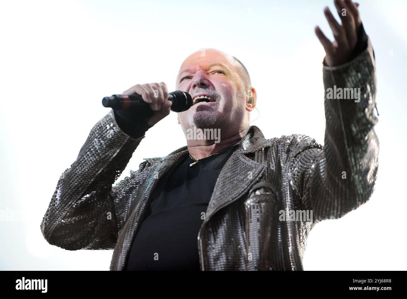 Milan Italy 04/07/2014: Vasco Rossi, Italian singer, during the live ...