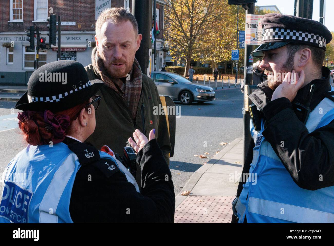 London, UK. 12th November, 2024. Mark Birbeck, founder of pro-Israel ...