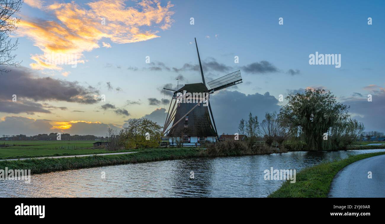 Beautiful landscape of dutch countryside Stock Photo - Alamy