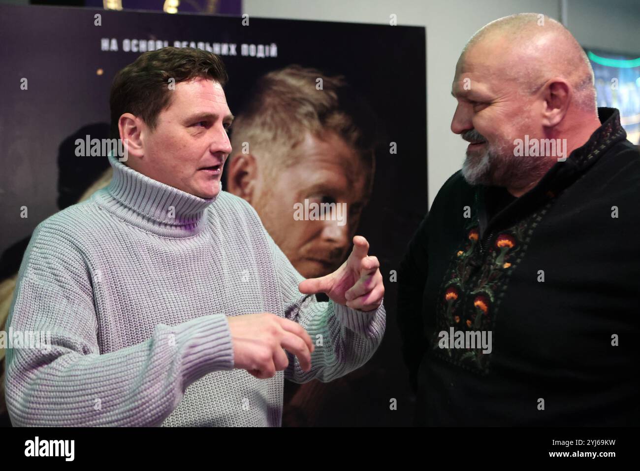IVANO-FRANKIVSK, UKRAINE - NOVEMBER 8, 2024 - Actor Viacheslav ...