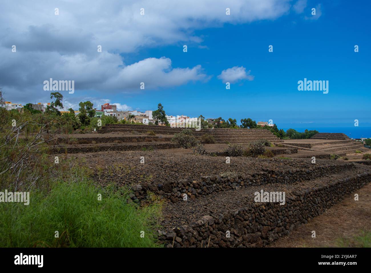 The Pyramids of Güimar on the Canary Island of Tenerife Stock Photo - Alamy