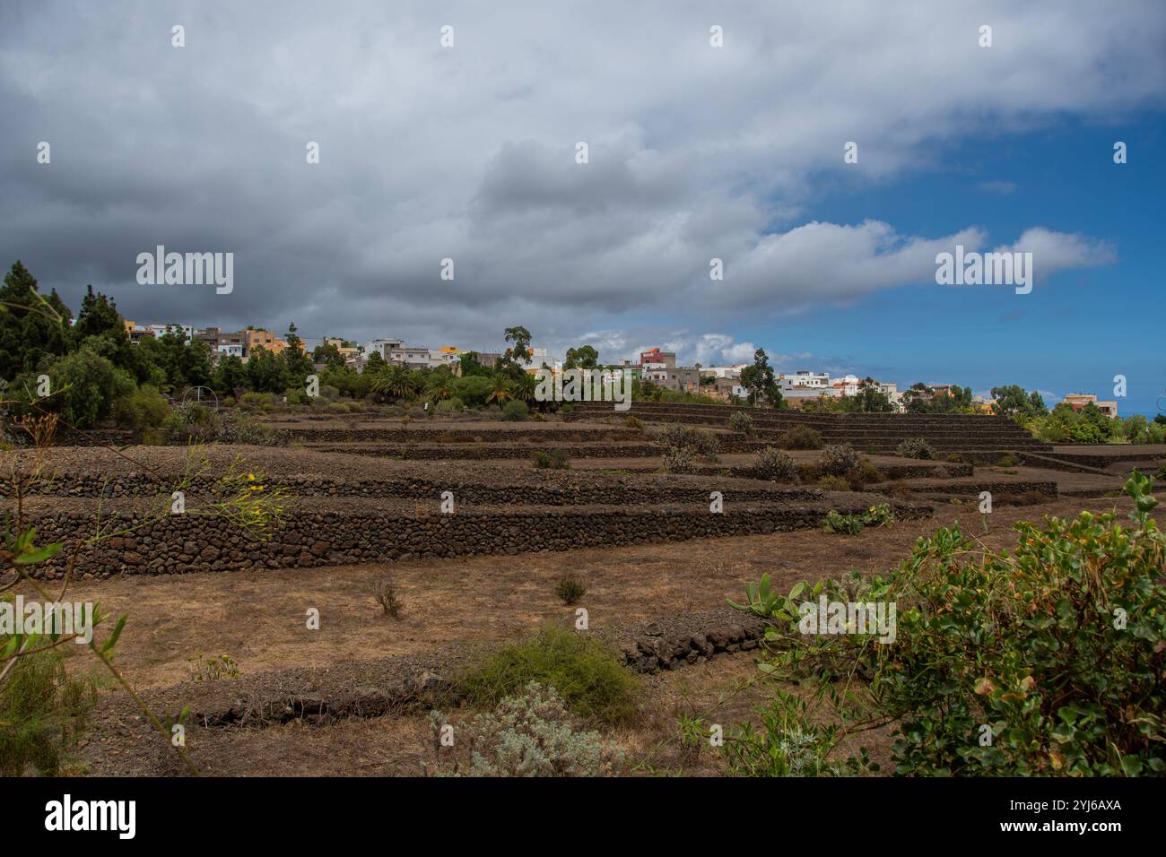 The Pyramids of Güimar on the Canary Island of Tenerife Stock Photo - Alamy