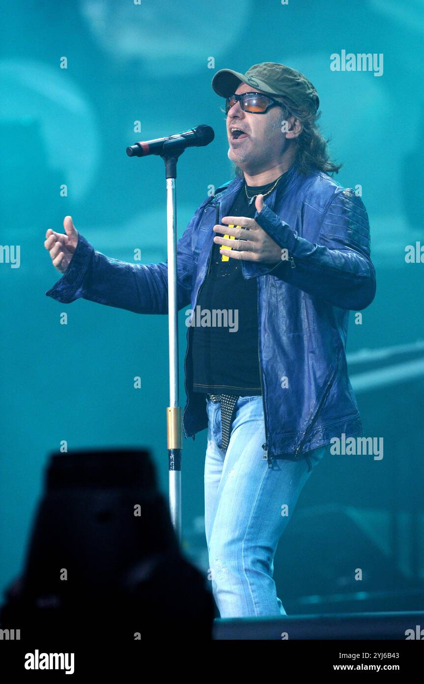 Milan Italy 07/06/2008: Vasco Rossi, Italian singer, during the live ...
