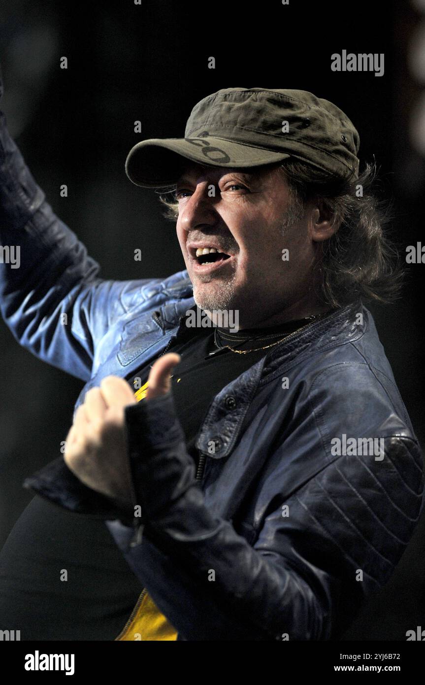 Milan Italy 07/06/2008: Vasco Rossi, Italian singer, during the live ...