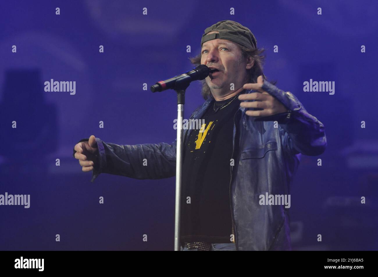Milan Italy 07/06/2008: Vasco Rossi, Italian singer, during the live ...