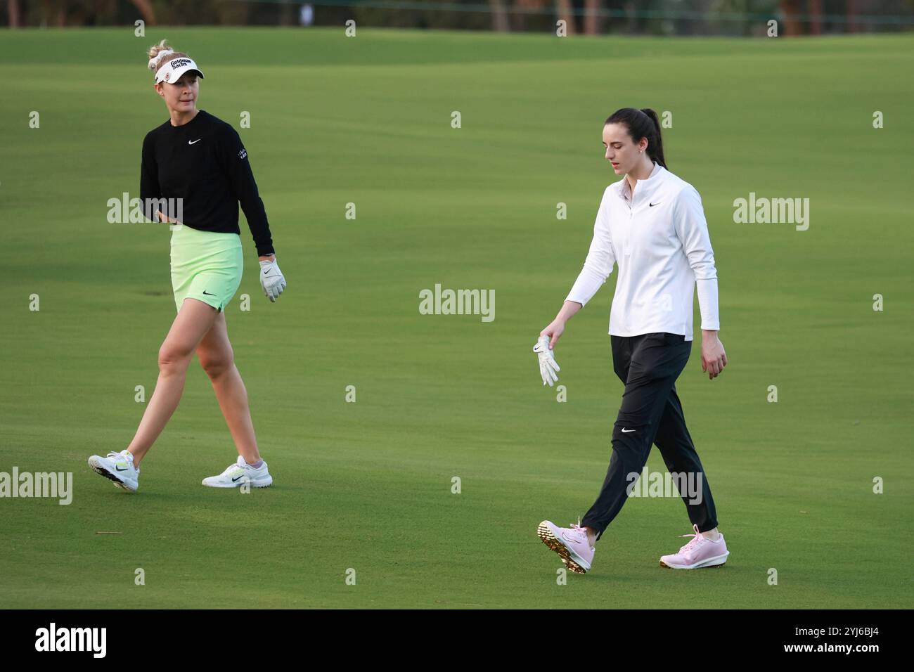 BELLEAIR, FL - NOVEMBER 13: LPGA golfer Nelly Korda and Indiana Fever ...