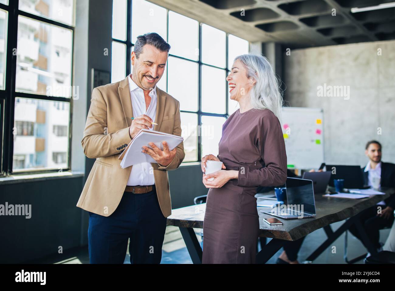 Lively atmosphere of productivity hi-res stock photography and images - Alamy