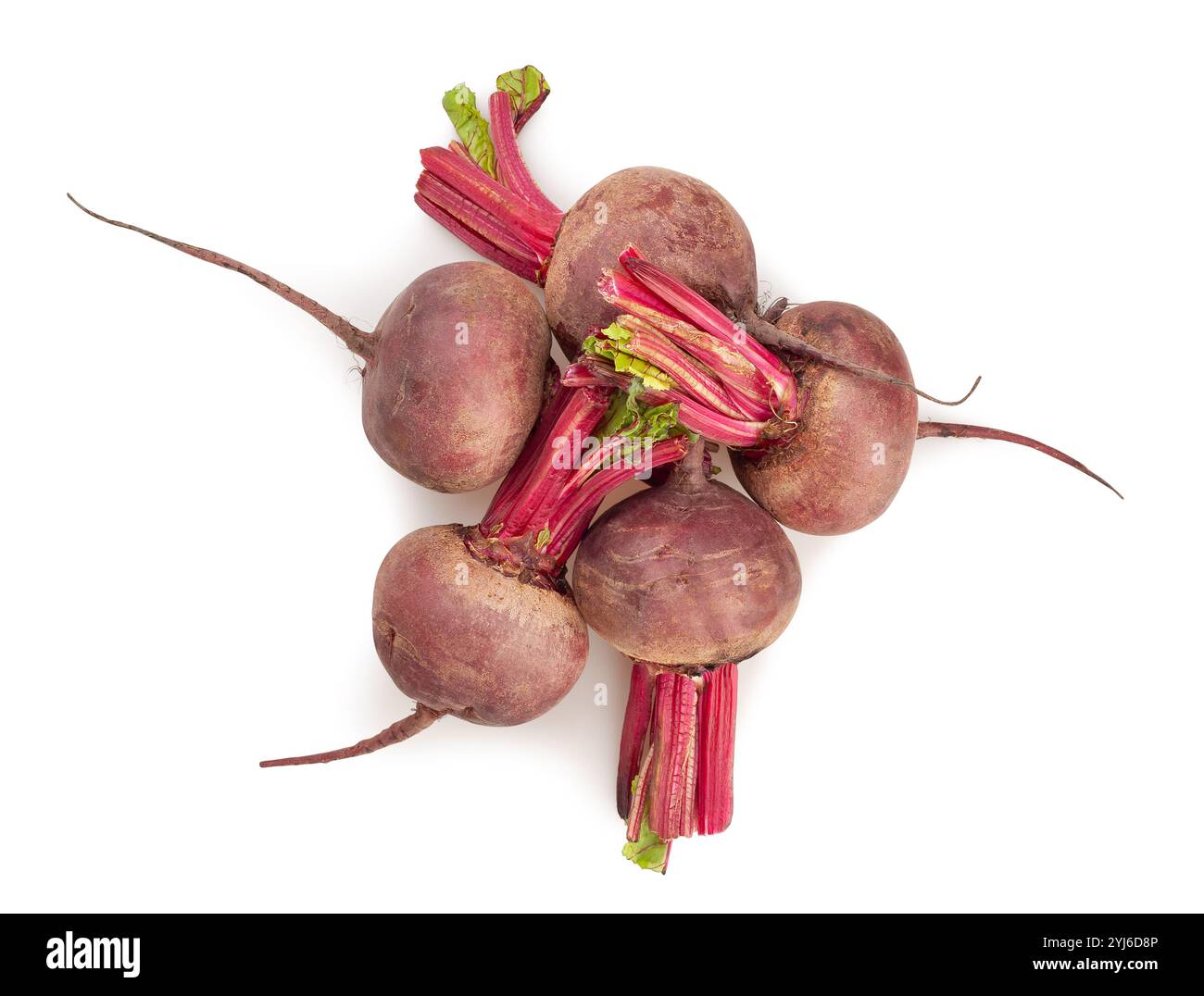 beetroot path isolated on white top view Stock Photo - Alamy