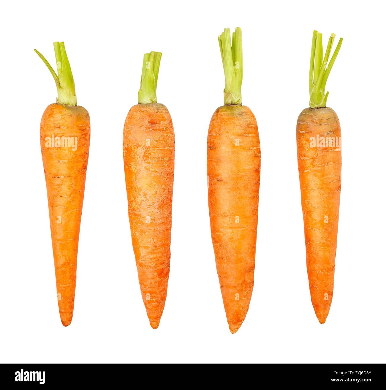 Whole fresh raw carrots Cut Out Stock Images & Pictures - Alamy