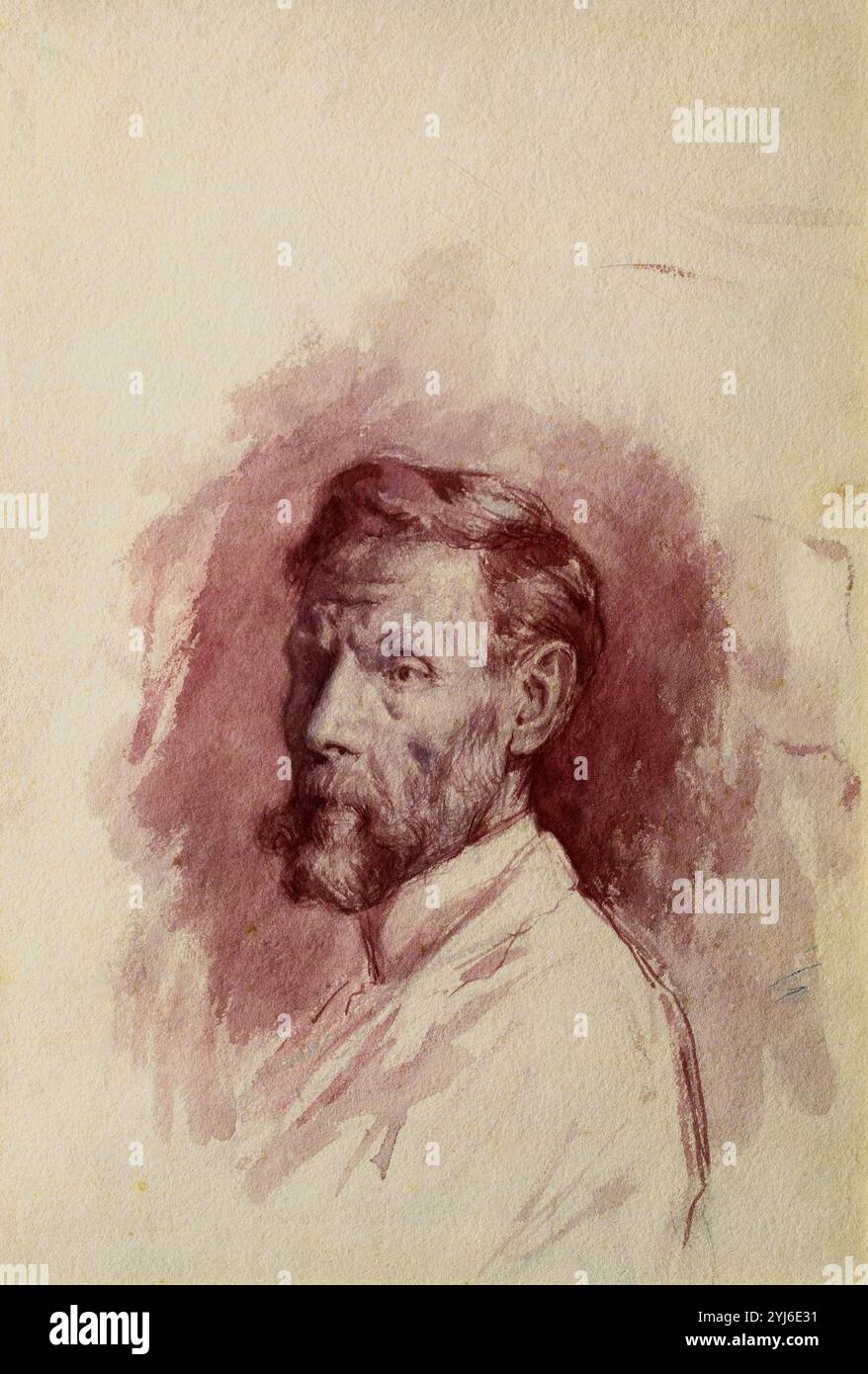 Spanish school. Portrait of the Artist's Father (José Ruiz Blasco ...