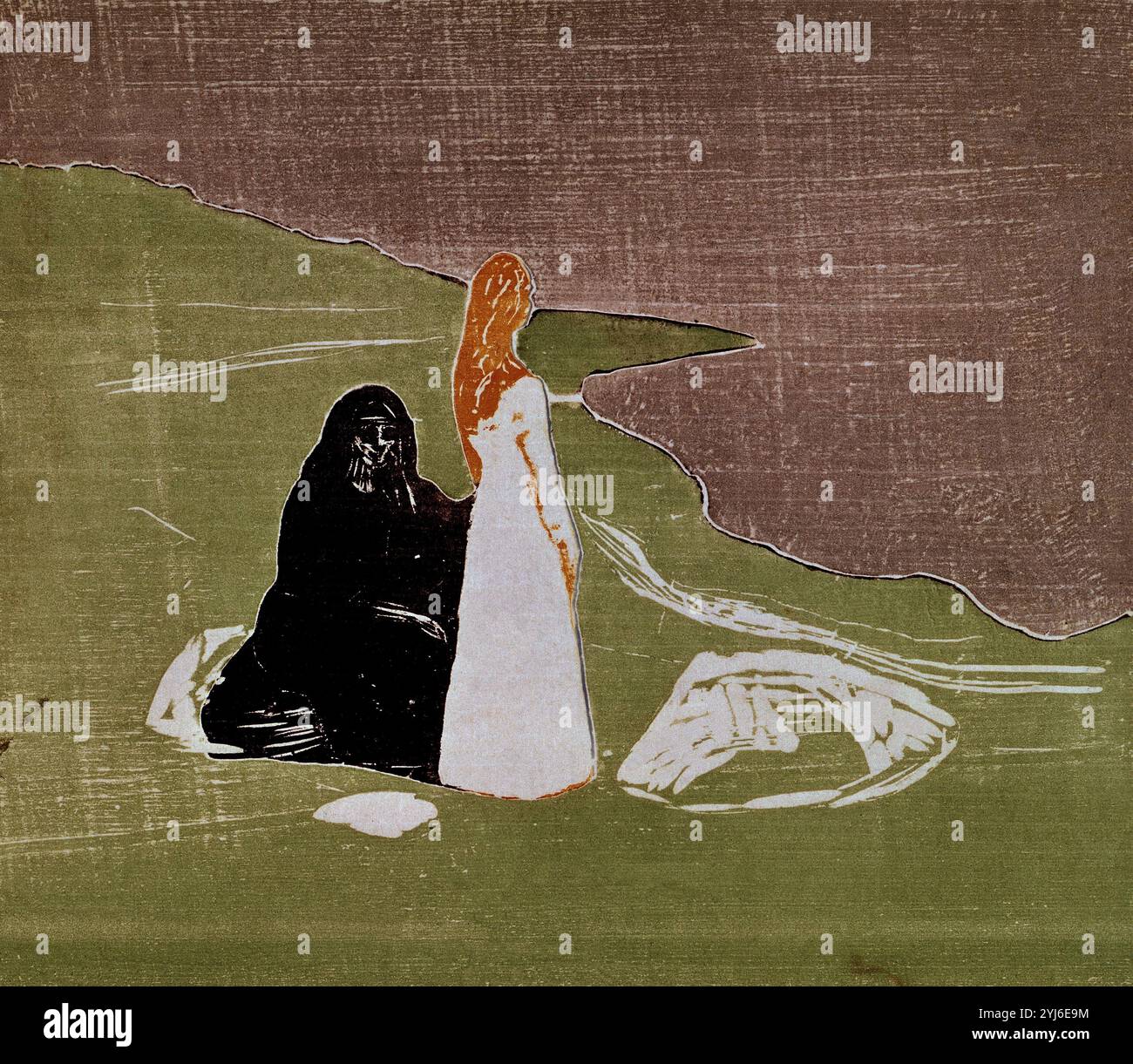 DOS MUJERES EN LA PLAYA - 1898 - 45,5x50,8 - EXPRESIONISMO. Author ...