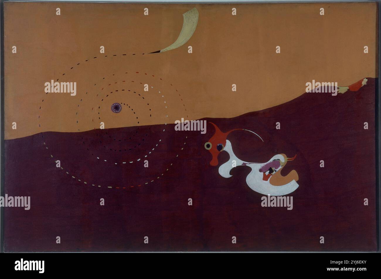 PAYSAGE (LE LIEVRE)/ PAISAJE (LA LIEBRE), 1927, O/L, 129,6x194,6 ...
