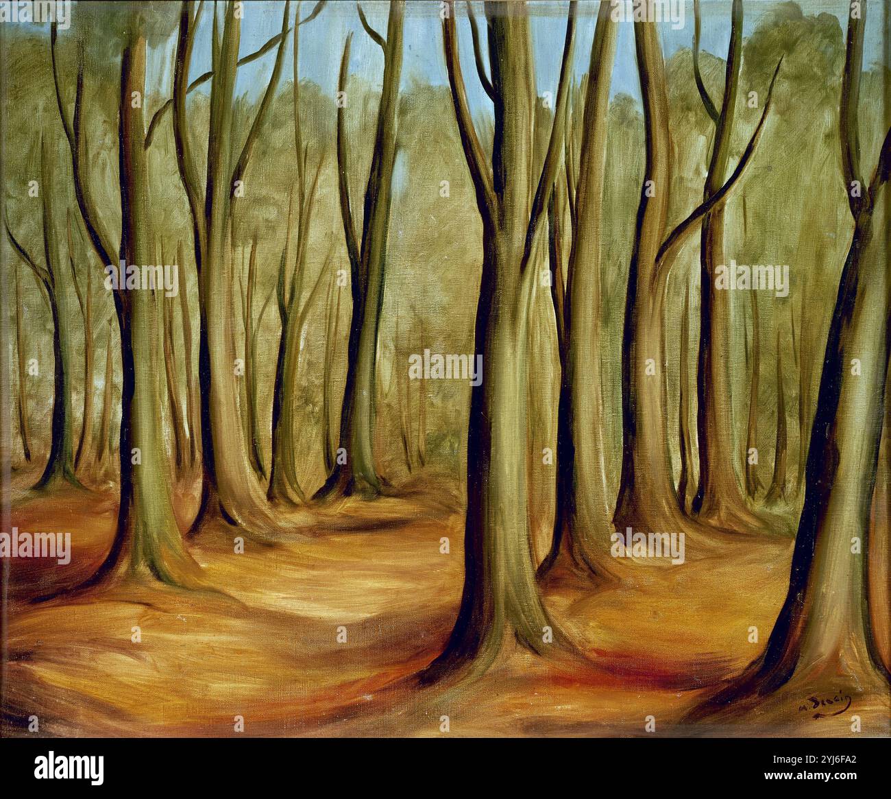EL BOSQUE DE FONTAINEBLEAU. Author: ANDRE DERAIN (1880-1954). Location ...