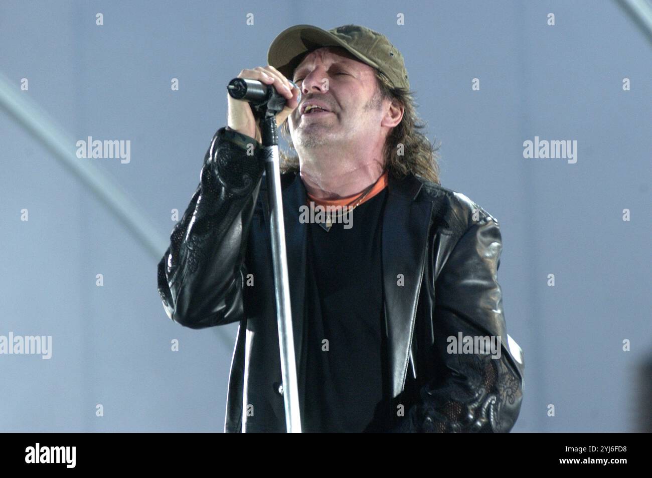 Milan Italy 05/07/2003: Vasco Rossi, Italian singer, during the live ...