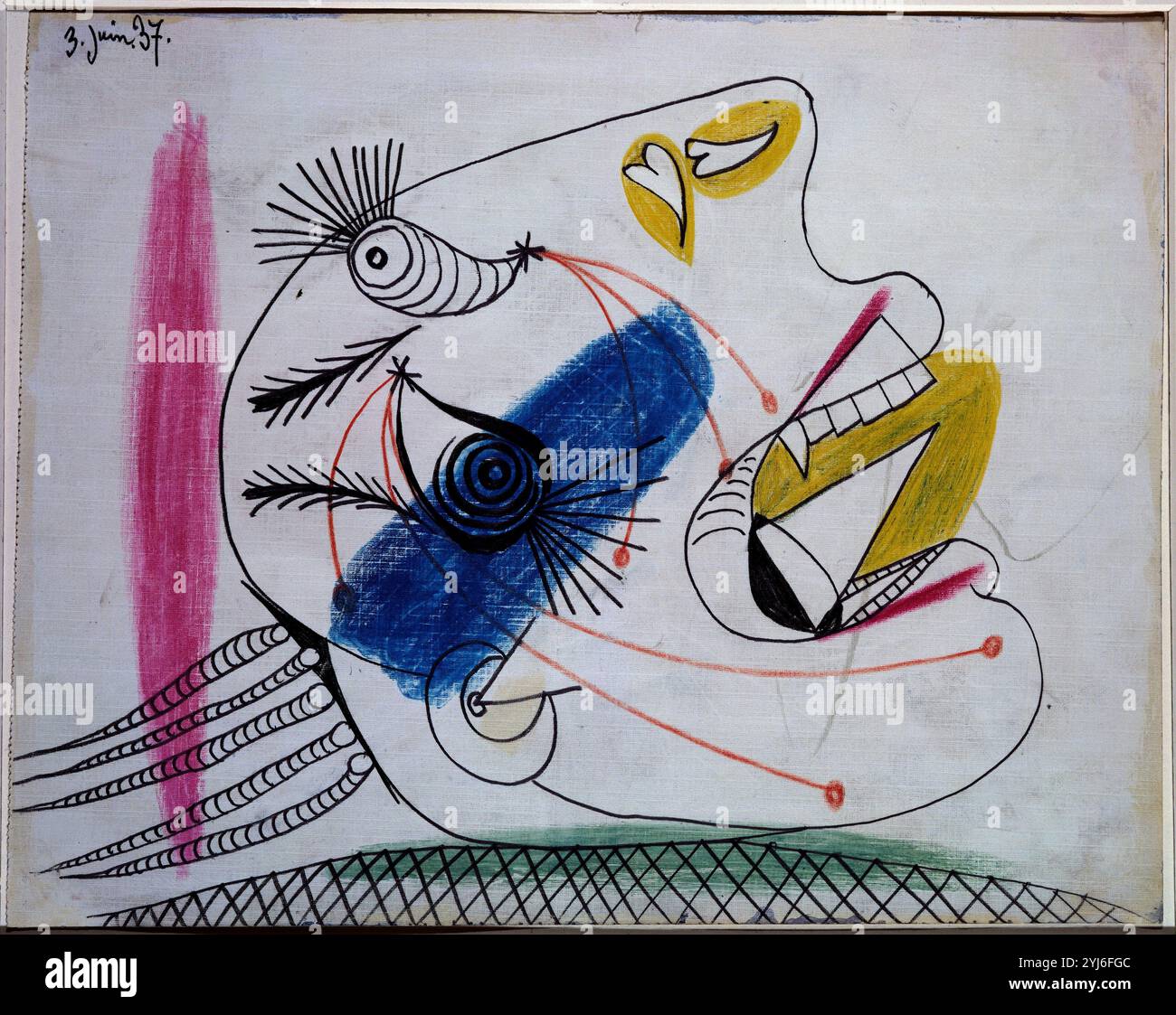 Painting pablo picasso atelier hi-res stock photography and images - Alamy