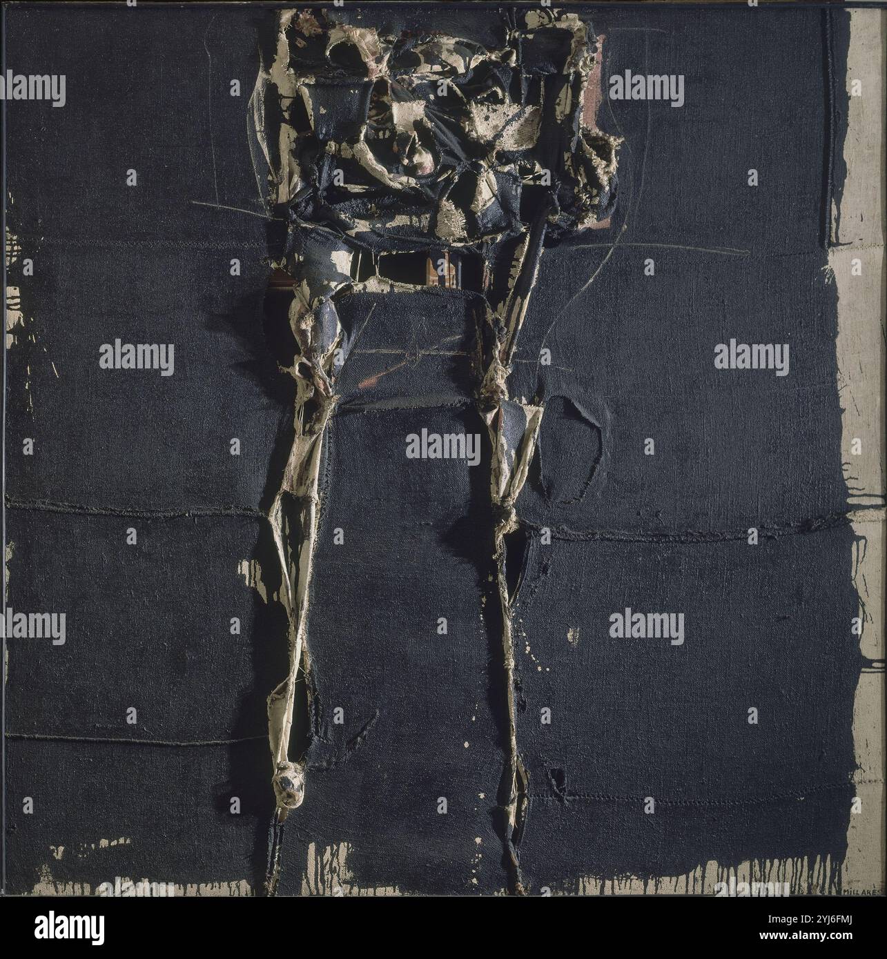 HOMUNCULO - 1960 - 200X200 - TECNICA MIXTA. Author: MANUEL MILLARES ...