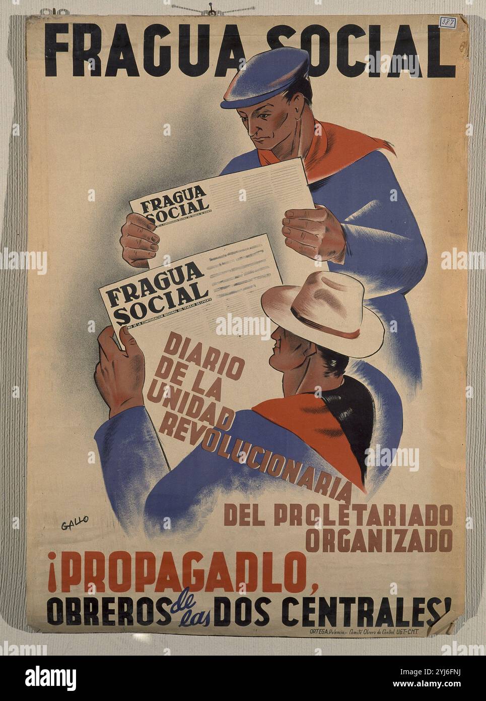 CARTEL DE LA GUERRA CIVIL - FRAGUA SOCIAL- DIARIO DE LA UNIDAD ...