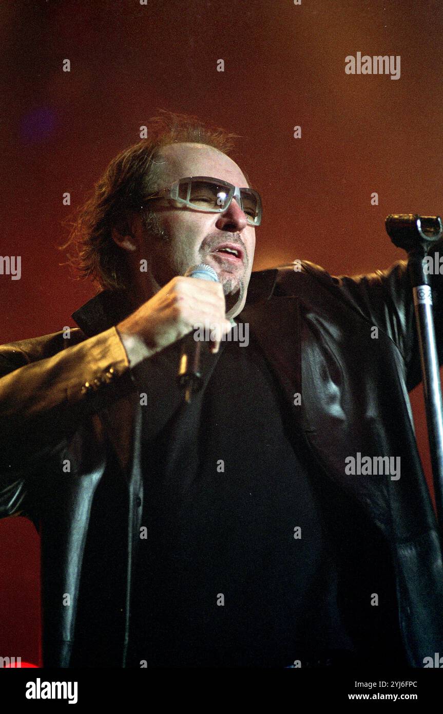 Torino Italy 19/06/2001: Vasco Rossi, Italian singer, during the live ...