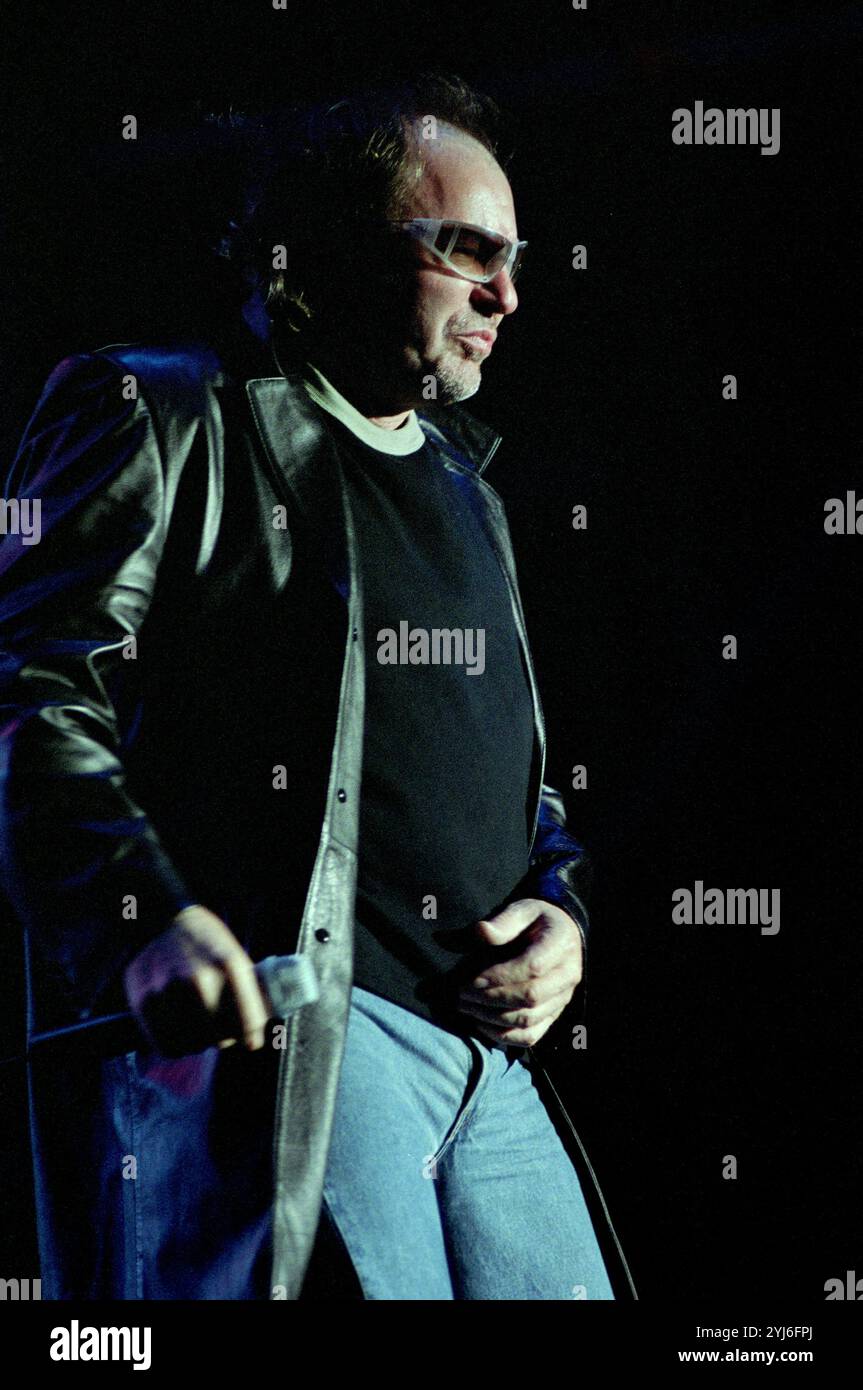 Torino Italy 19/06/2001: Vasco Rossi, Italian singer, during the live ...
