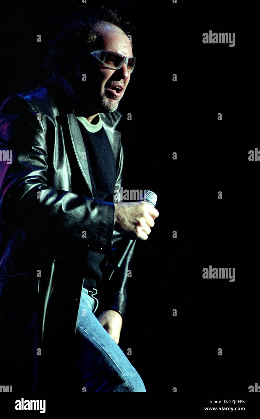 Torino Italy 19/06/2001: Vasco Rossi, Italian singer, during the live ...