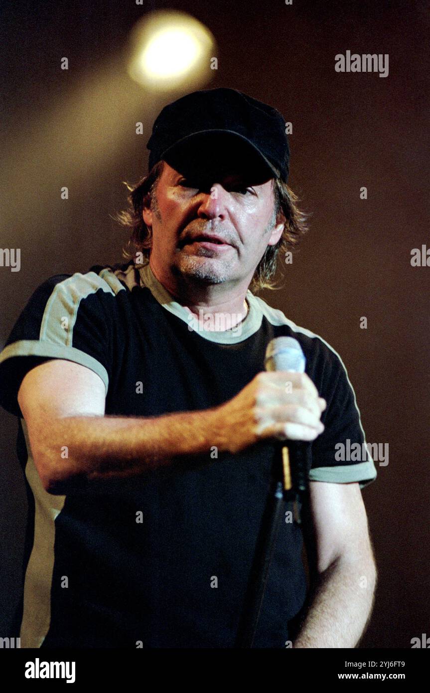 Torino Italy 19/06/2001: Vasco Rossi, Italian singer, during the live ...