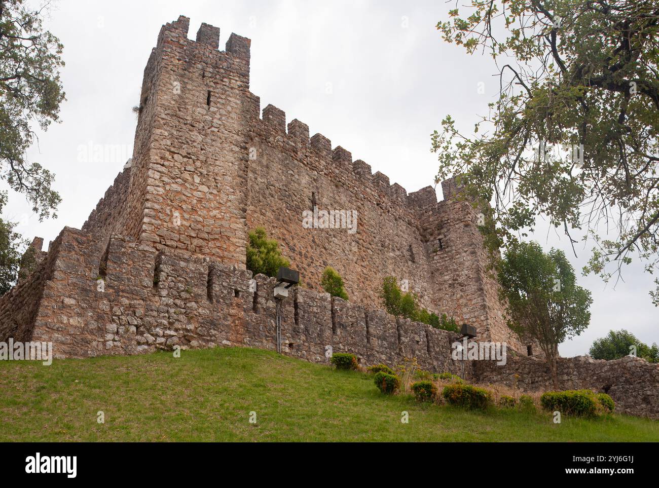 Medieval Castle. Medieval style castle located in Portugal in Pombal ...