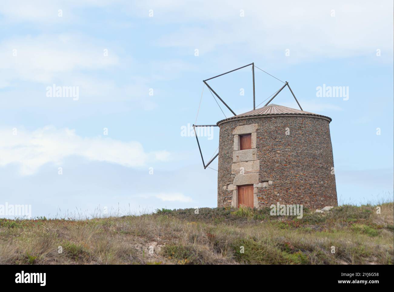 Windmill was once used to grind seaweeds. The mill was powered by the ...