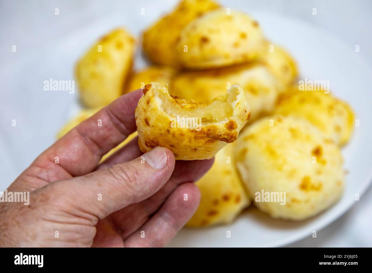 Traditional Mineiro cheese bread typical of Brazil. Cheese Breads | Pão ...