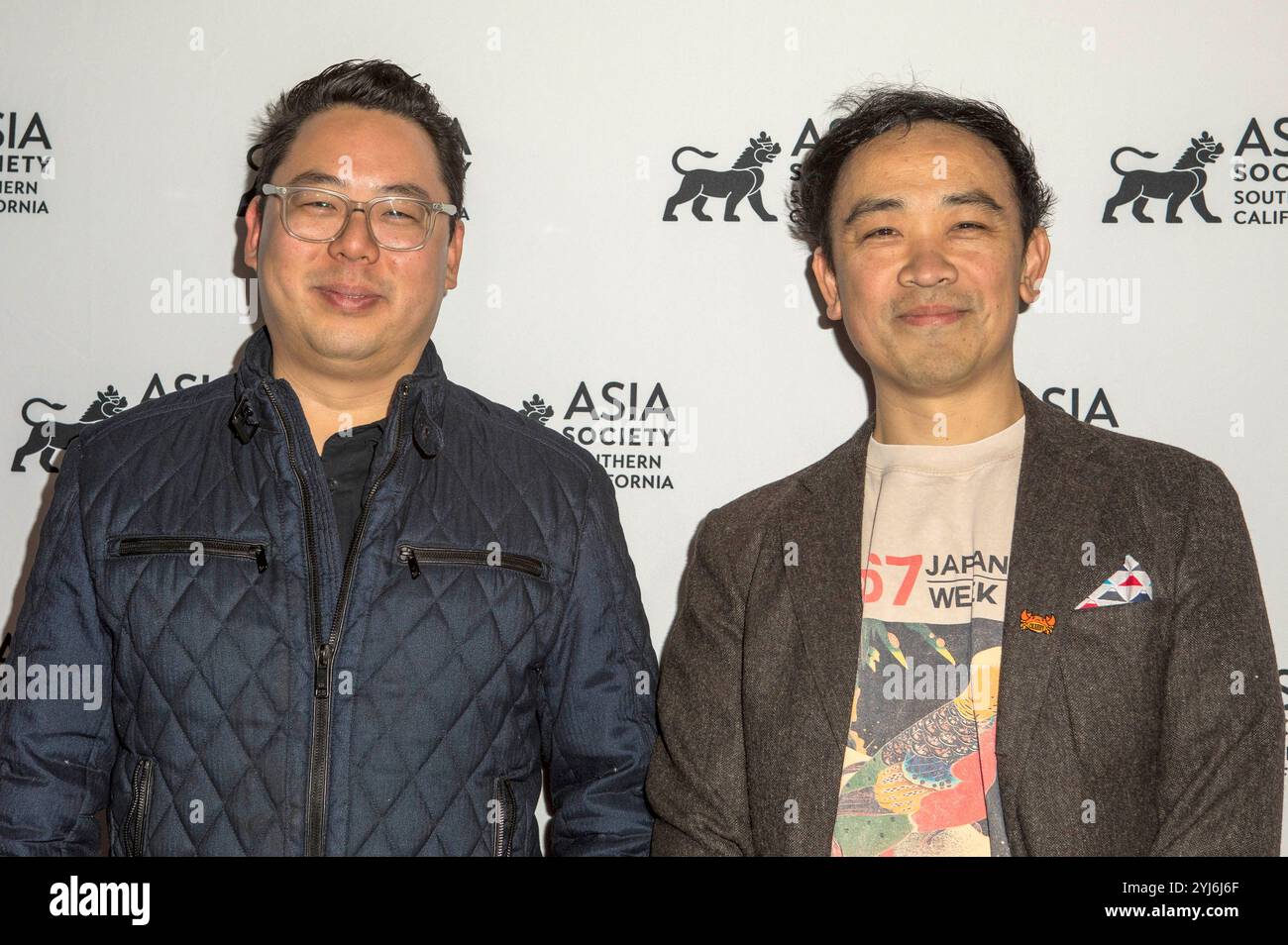 James Shin und Ken Cheng bei der Verleihung der Asia Society Southern ...