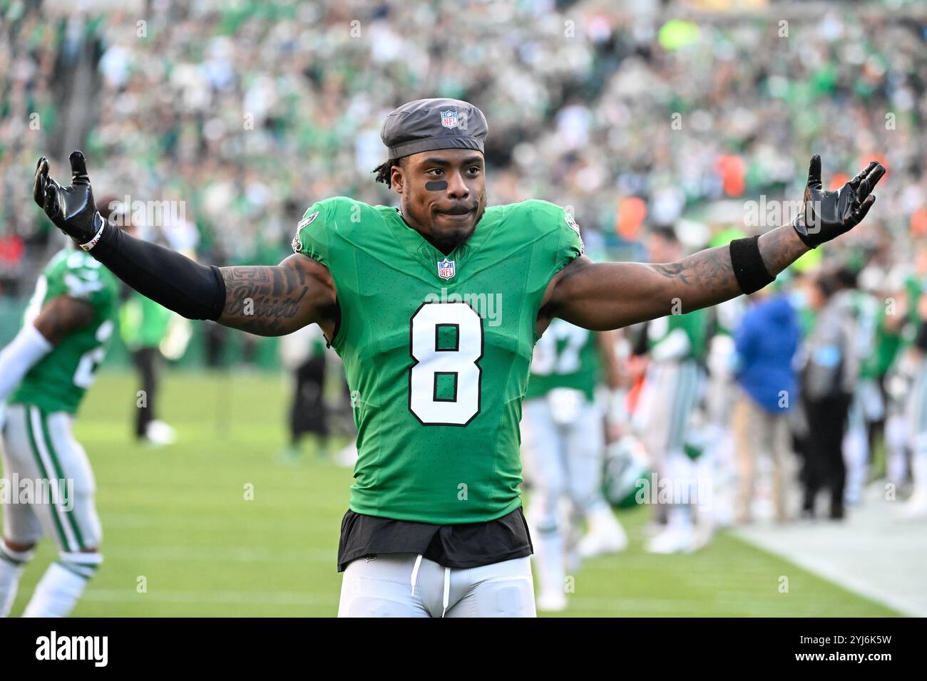 November 3, 2024: Philadelphia Eagles safety C.J. Gardner-Johnson (8 ...