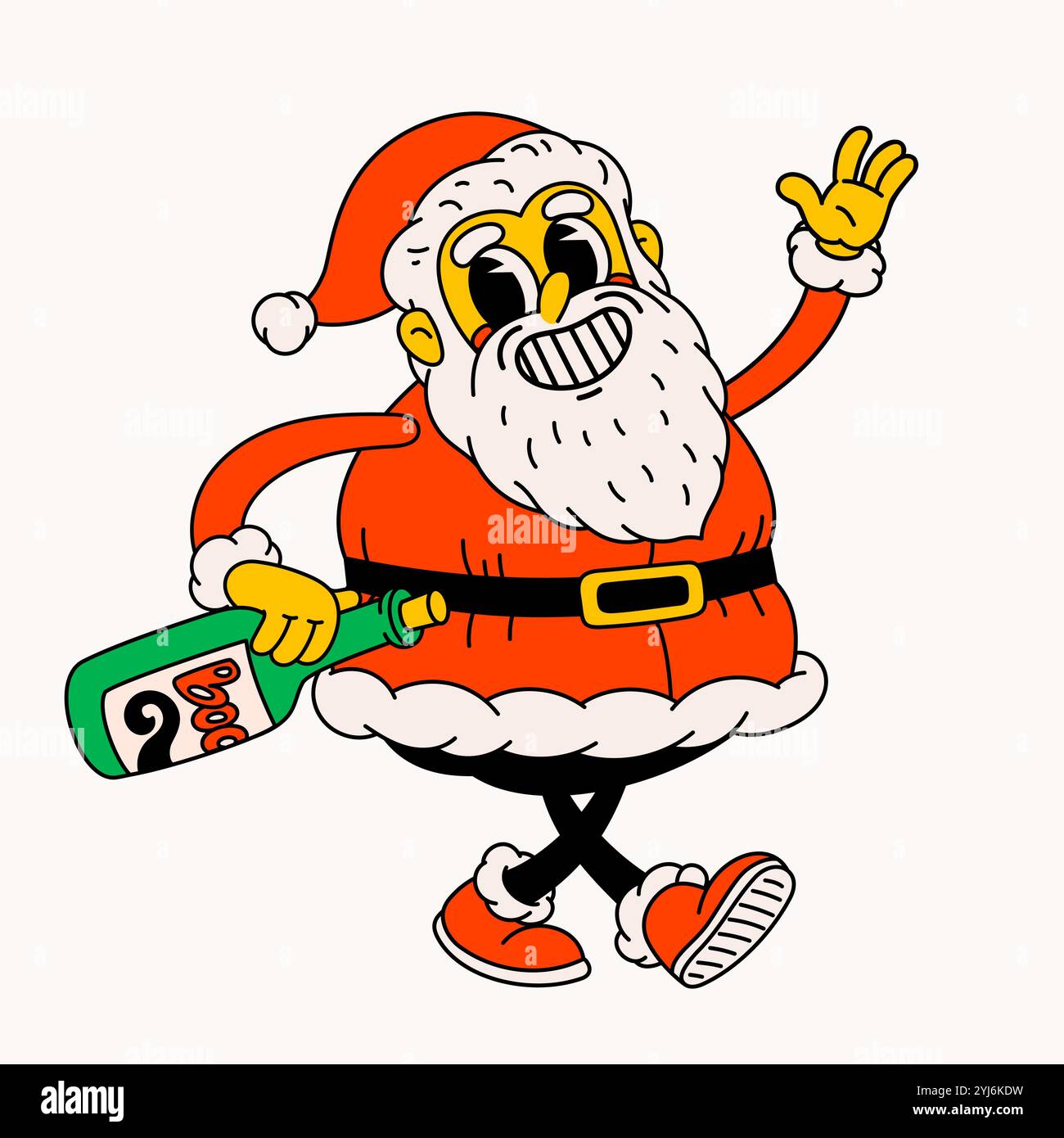 Smoking joint drinking Stock Vector Images - Alamy