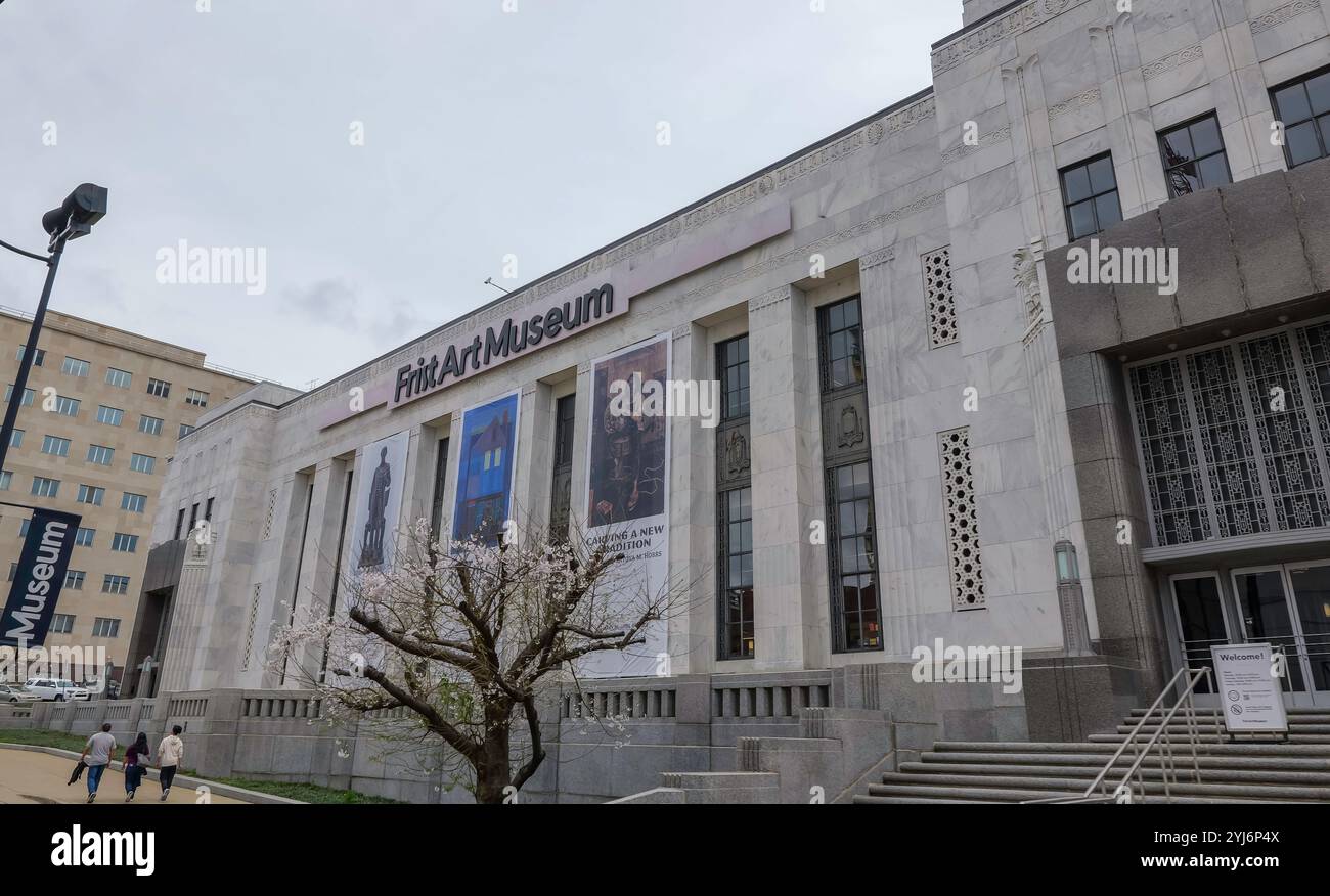 NASHVILLE, TN - 15 MAR 2024: The Frist Art Museum in downtown Nashville ...