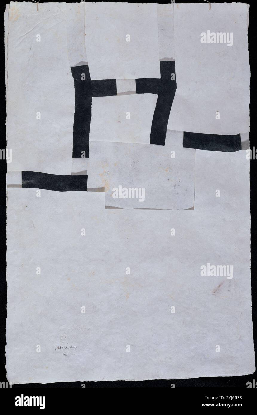 POSTER EXPO LELONG, ZURICH, 1988, 58,5x38,5, GRAVITACION, DIBUJO TINTA ...