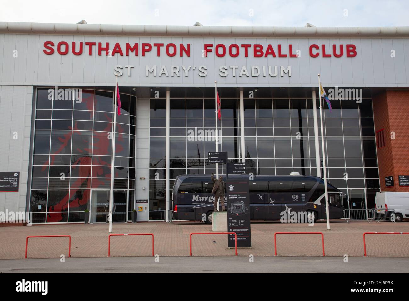 Southampton Football Club's stadium St Mary's Stadium Stock Photo - Alamy
