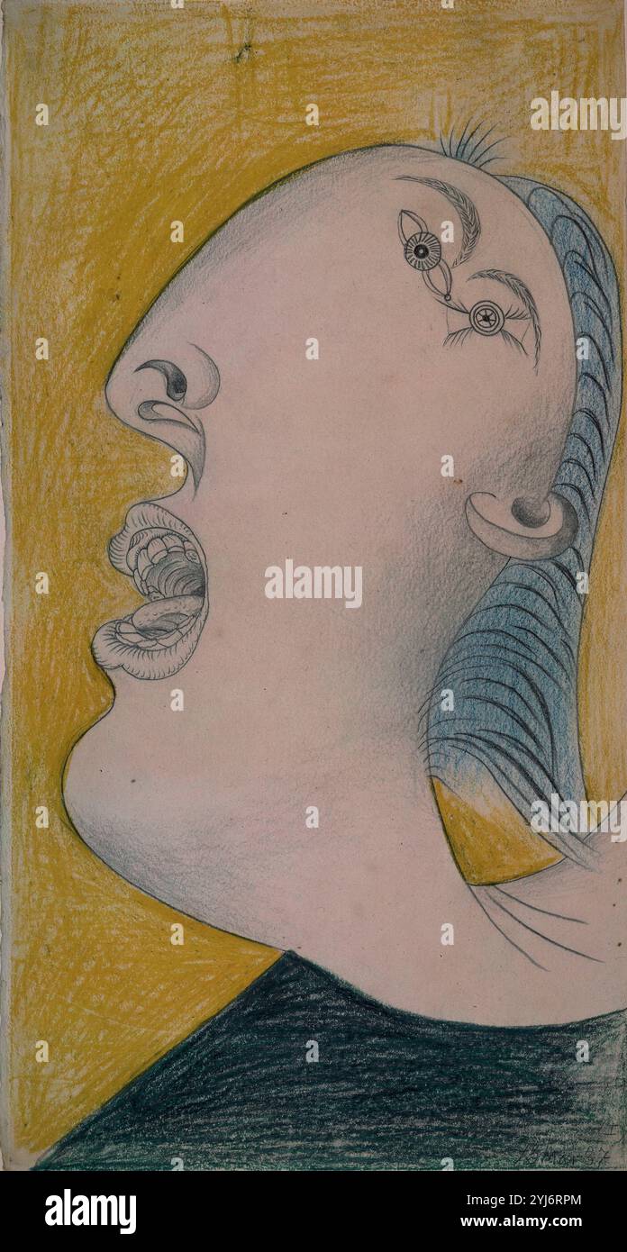 Preparatory drawing for guernica hi-res stock photography and images ...