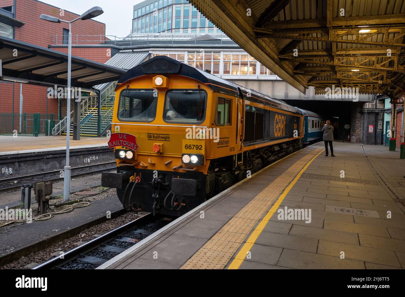 Rail class 66 hi-res stock photography and images - Alamy