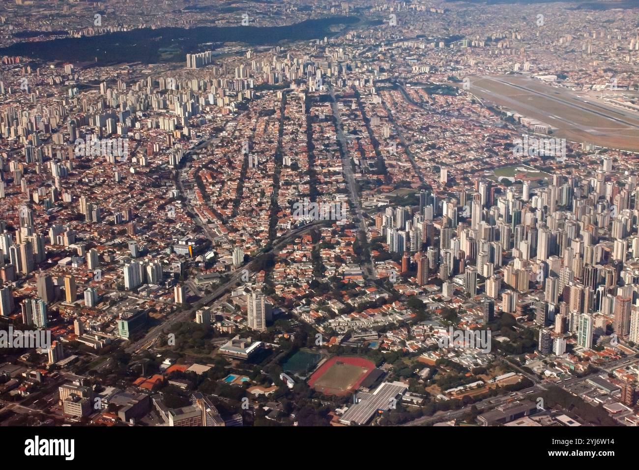 Sao Paulo, Brazil from above Stock Photo - Alamy