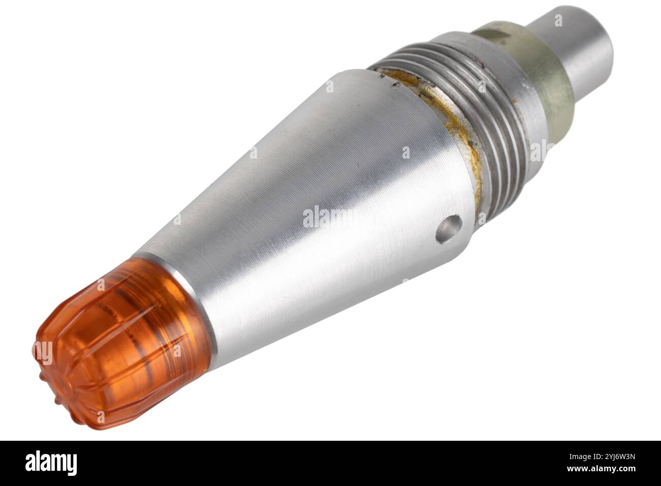 fuse for an artillery shell isolated on white background Stock Photo ...