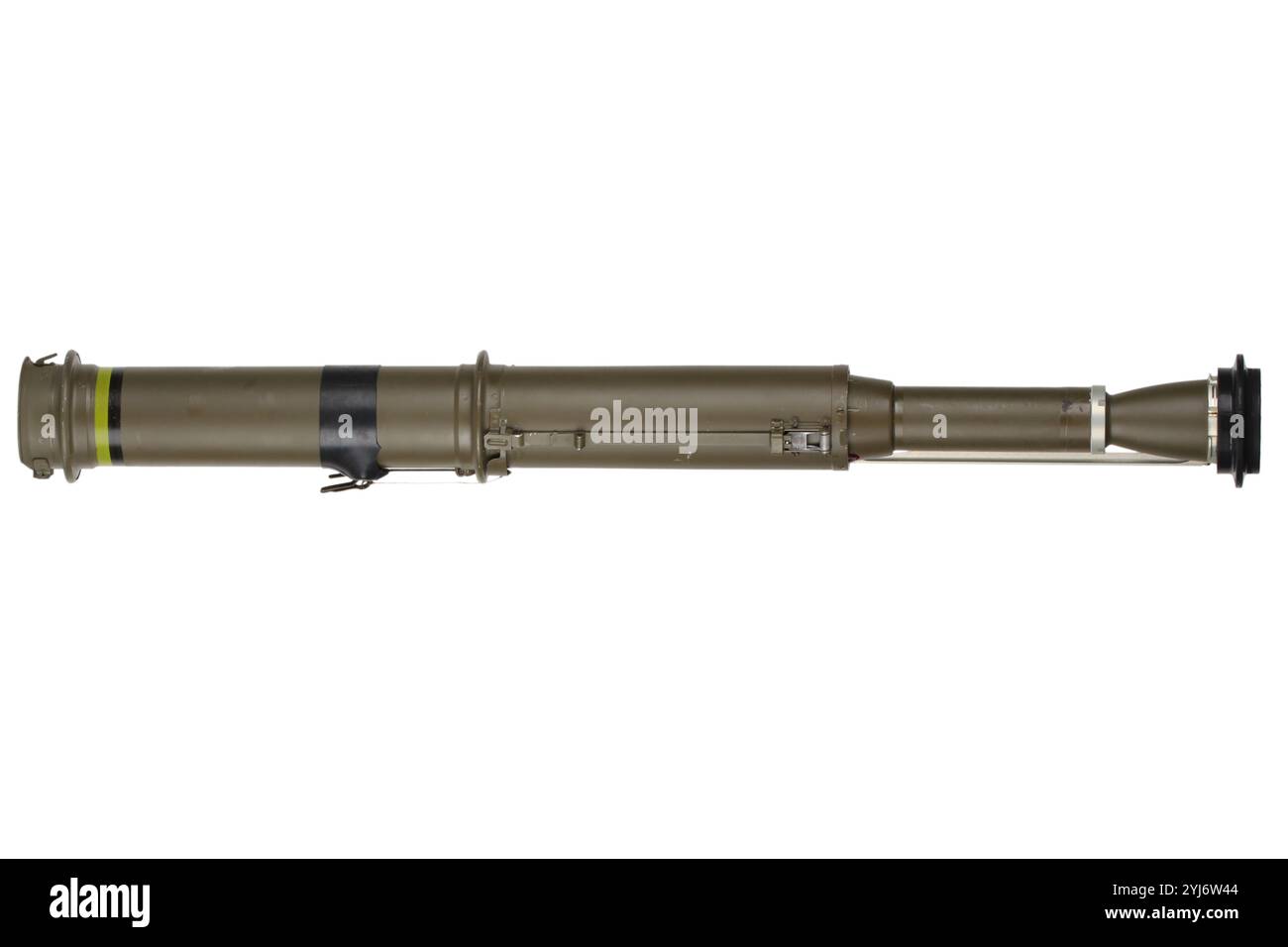 anti tank rocket propelled grenade launcher with HEAT warhead isolated ...