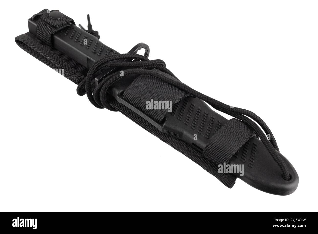 Modern bayonet for assault rifle isolated on white background Stock ...