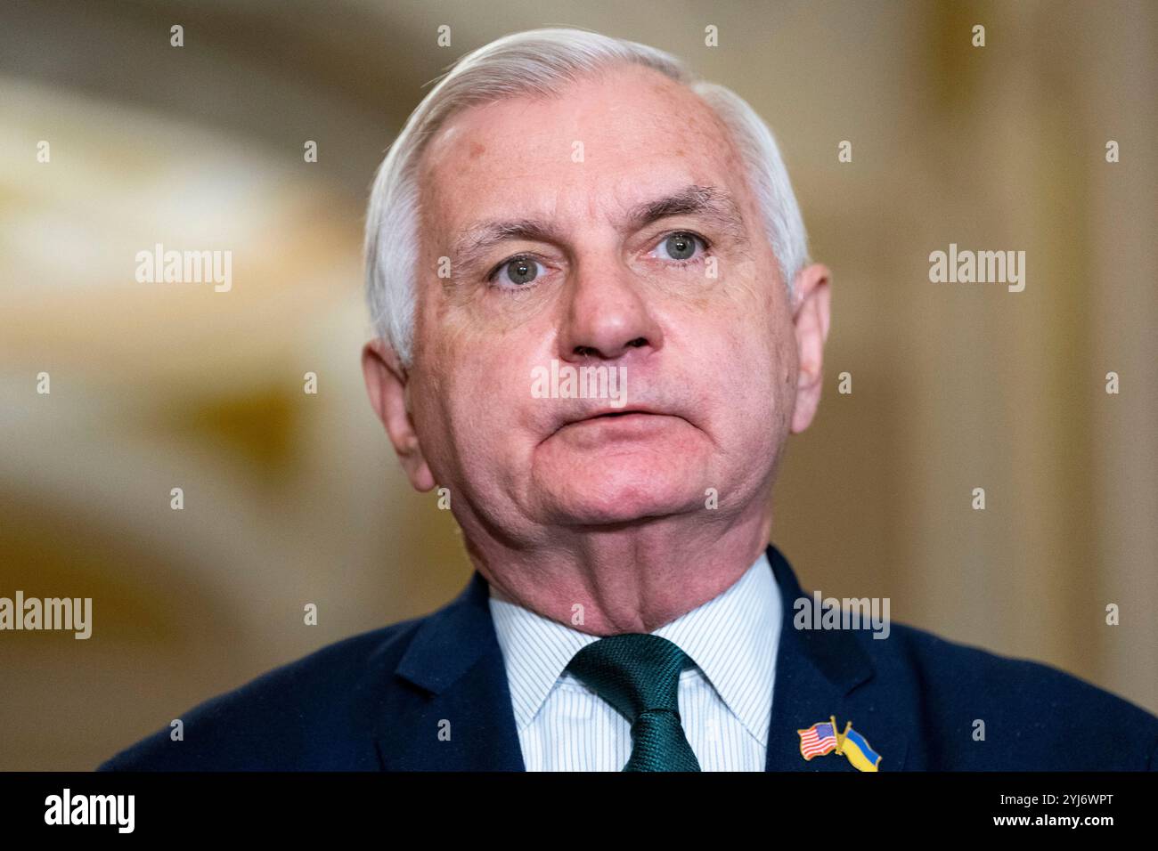 Washington, United States. 13th Nov, 2024. Sen. Jack Reed, D-RI, speaks ...