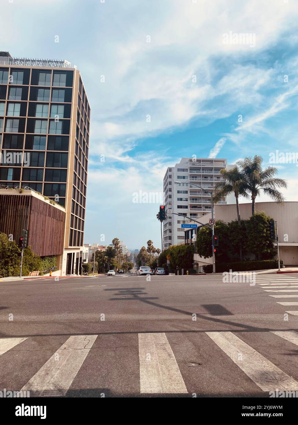 Los angeles sunset blvd hi-res stock photography and images - Alamy