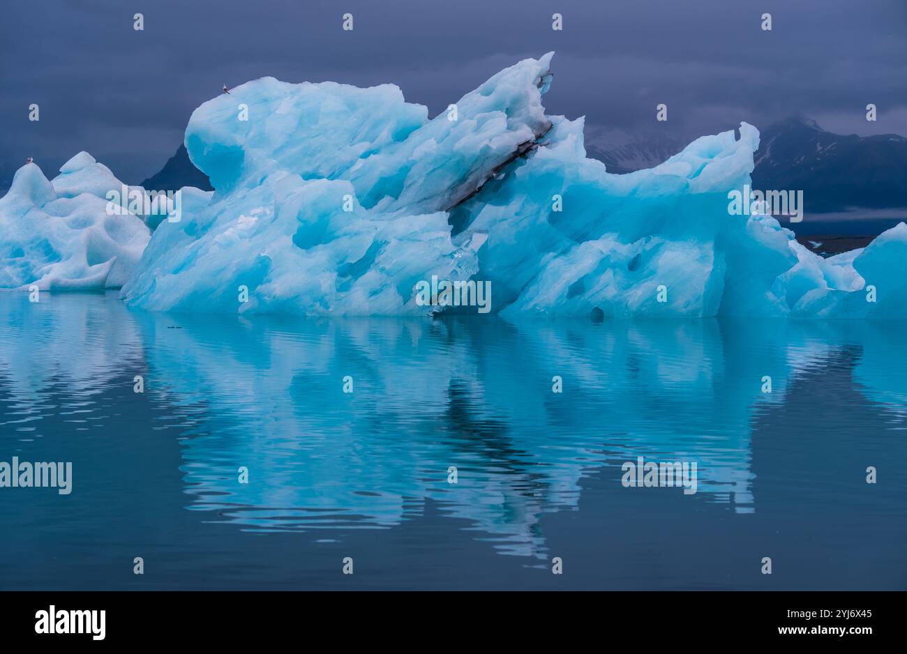 Iceland Jokulsarlon Ice Lagoon Glacier Ice Iceberg Stock Photo - Alamy