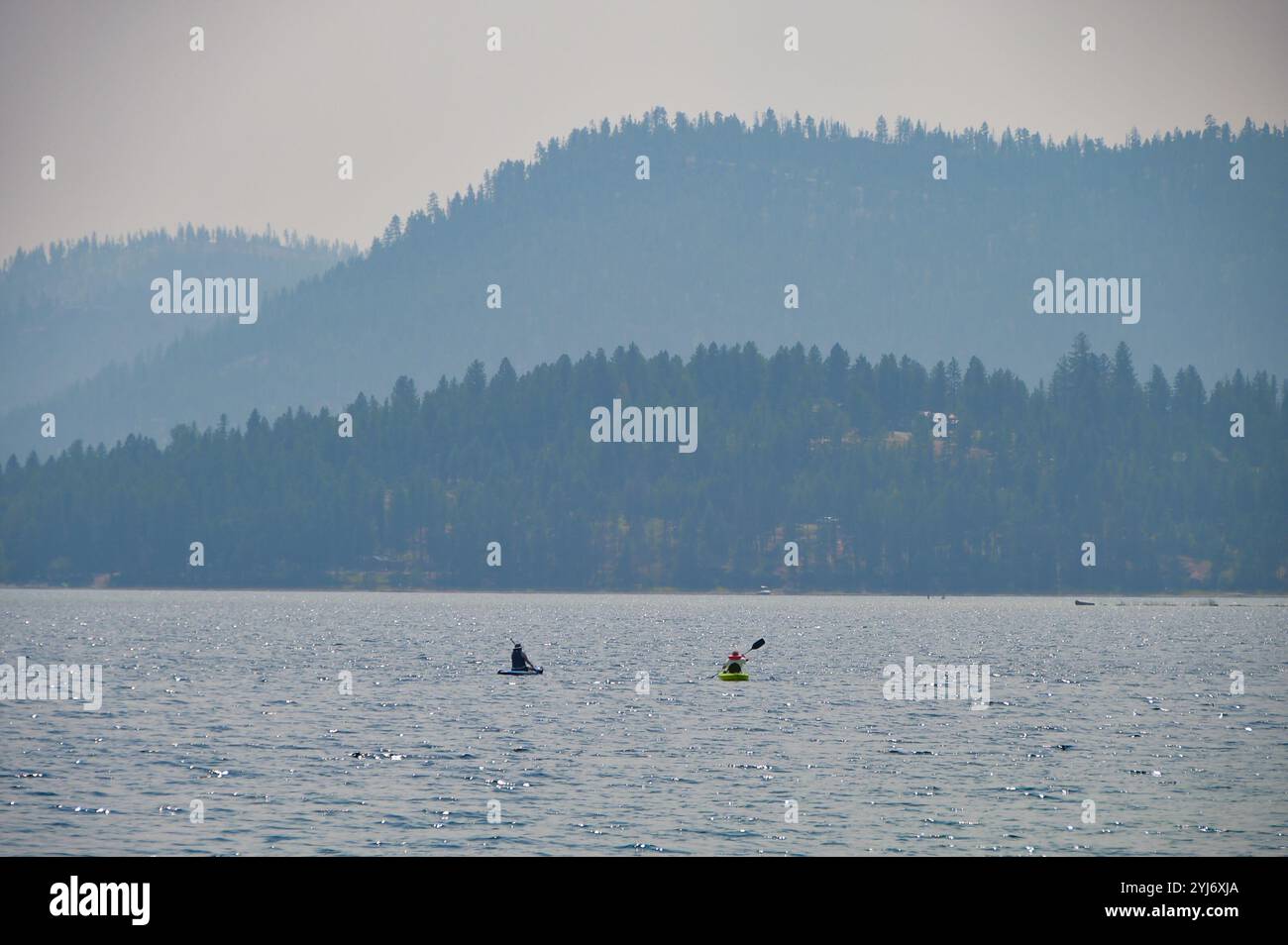 Beautiful views of Little Bitterroot Lake, Lions Youth Camp in Marion ...