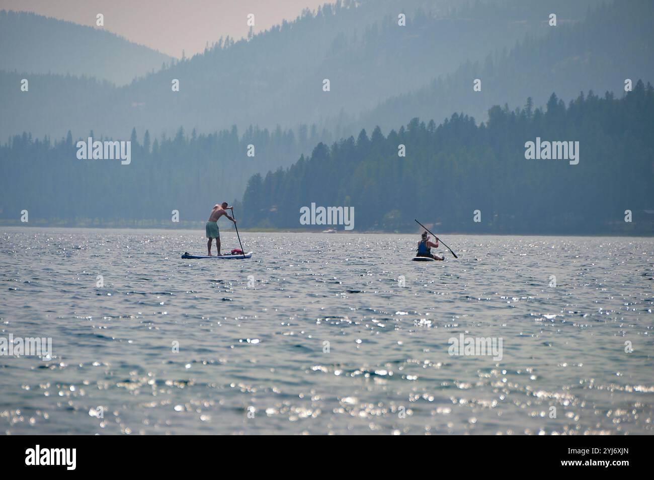 Beautiful views of Little Bitterroot Lake, Lions Youth Camp in Marion ...