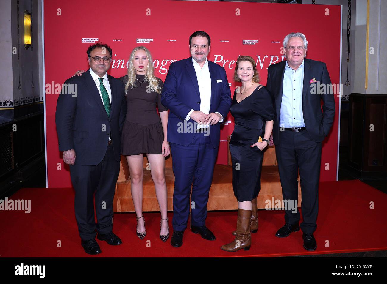 Walid Nakschbandi, Helena Zengel, Nathanael Liminski, Annette Frier und ...