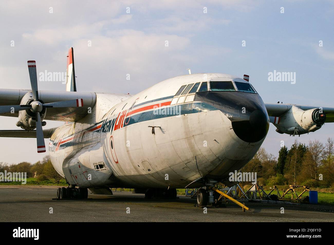 Short Belfast G-BEPS of Heavylift stored at London Southend Airport. SC ...