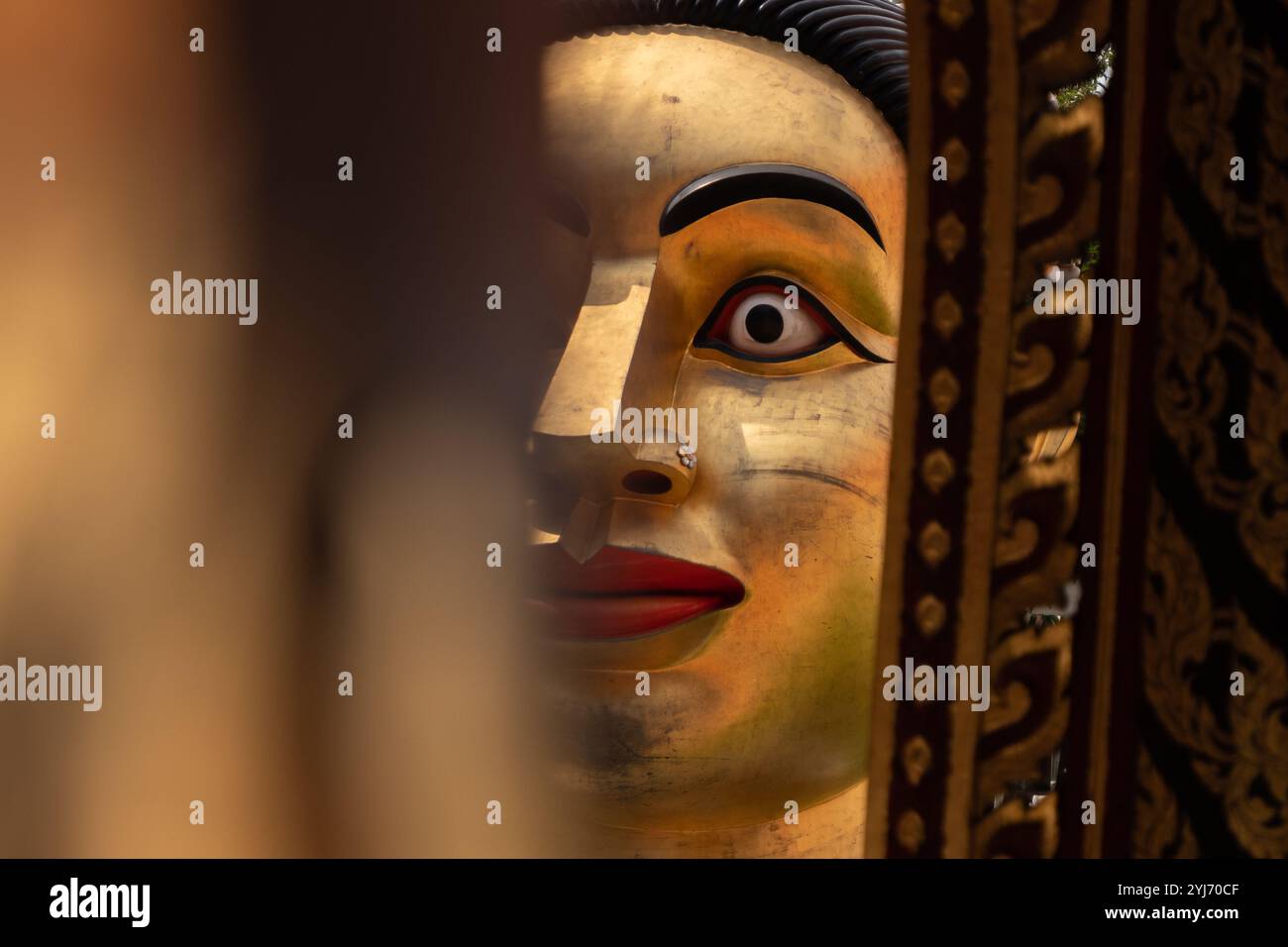 Bangkok, Thailand. 13th Nov, 2024. The artwork "The Head/Devi" by ...