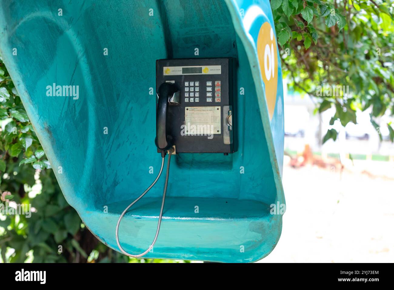 Brazil telephone booth hi-res stock photography and images - Alamy