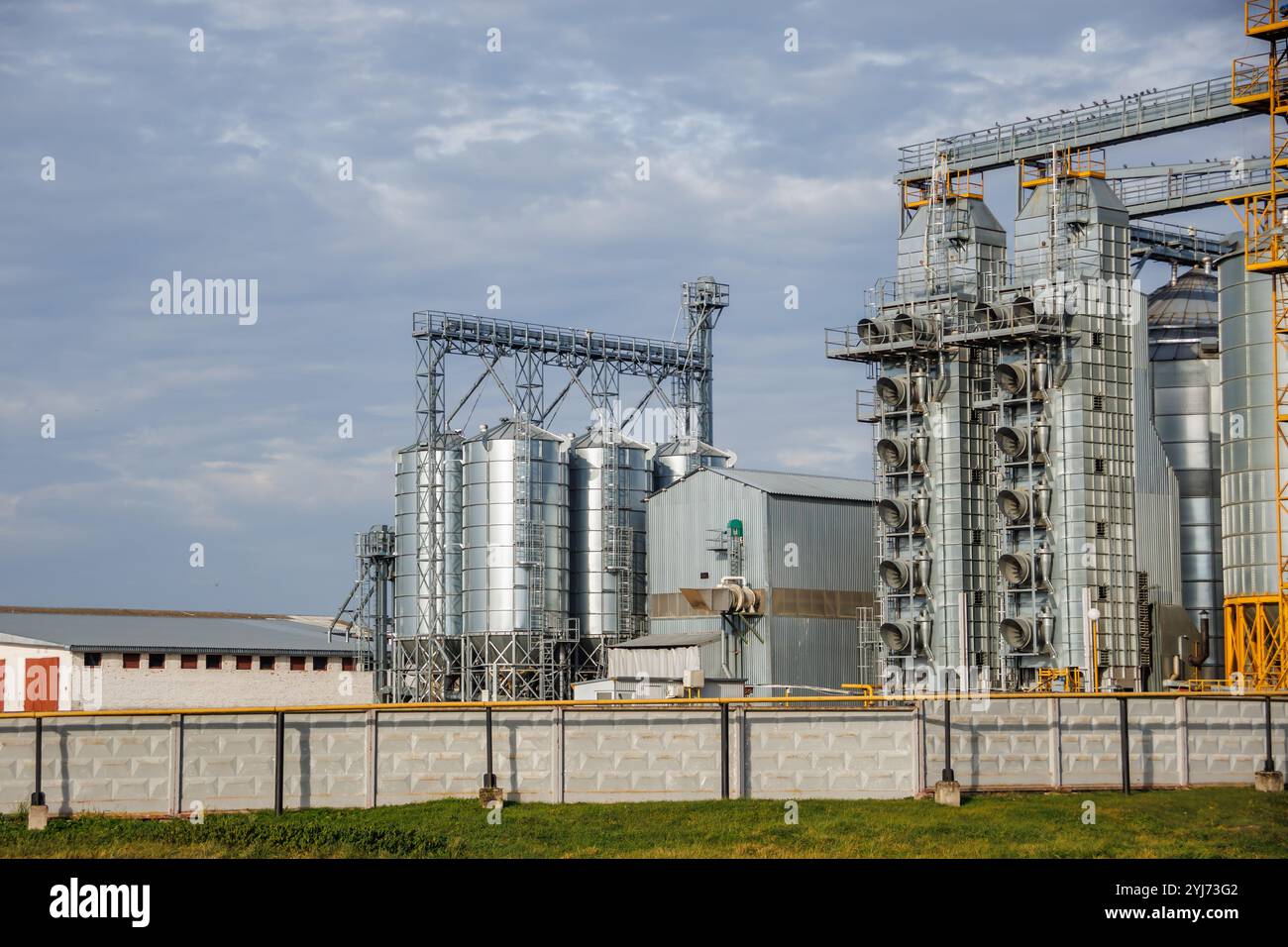 agro-processing and manufacturing plant for processing and silver silos ...